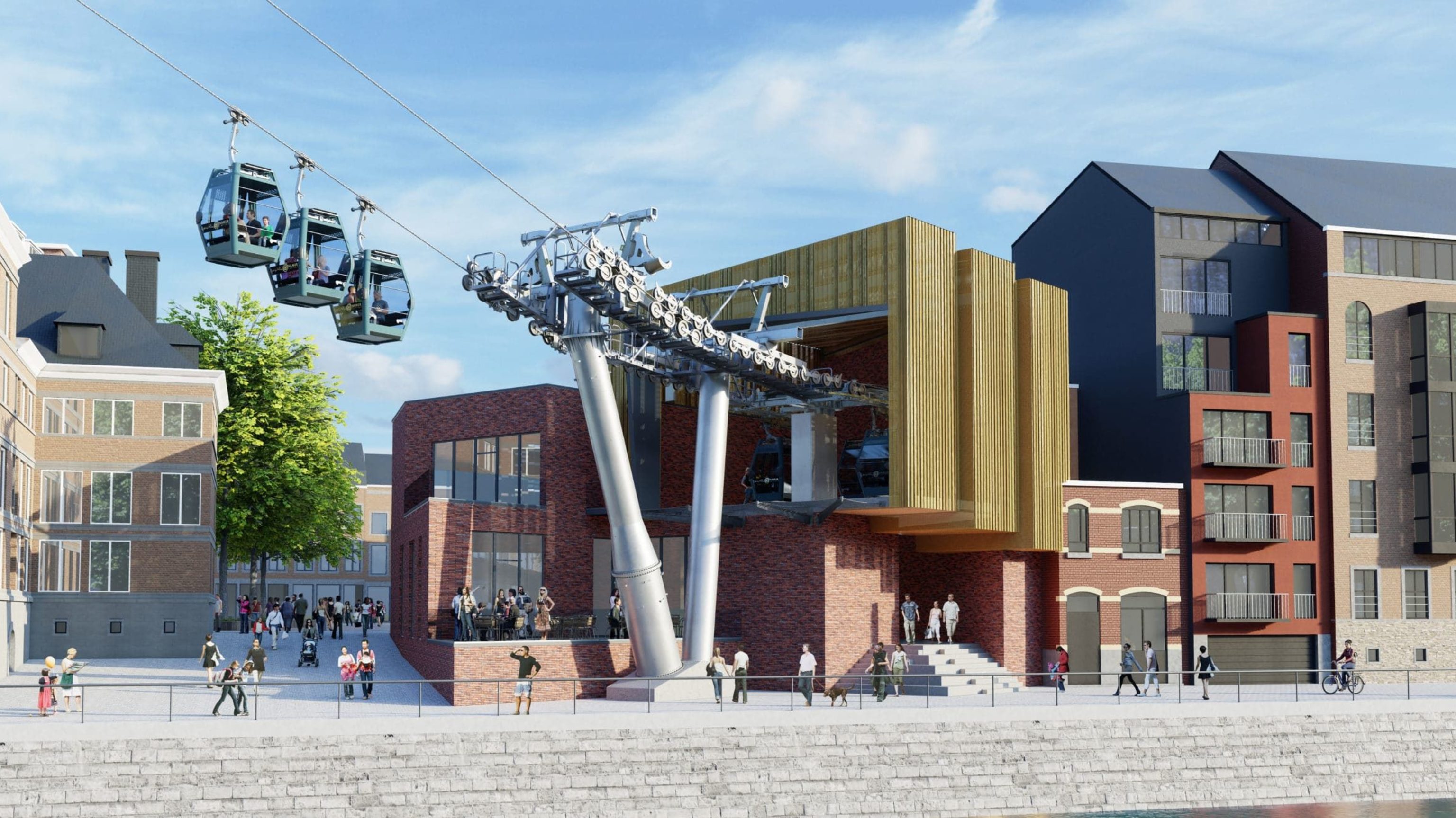 Les stations - Téléphérique de Namur